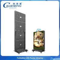 China Portable Foldable LED Display P2.5 Pixel Pitch with 7680Hz High Refresh Rate for Rental Events and Retail Advertising for sale
