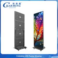 China Front Maintenance P2 Foldable LED Poster Screen 7680Hz Refresh Rate for Indoor Advertising for sale