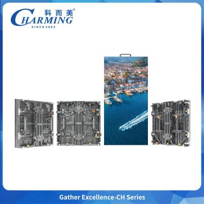 China Ultra Bright 4500nits Outdoor Flexible LED Cabinet Rear Maintenance for Irregular Wave Facade for sale