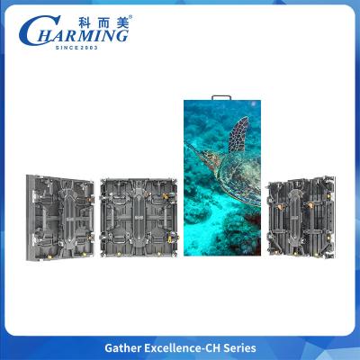 China Ultra Thin Lightweight Outdoor LED Screen with Curved Interlocking Design for Events for sale