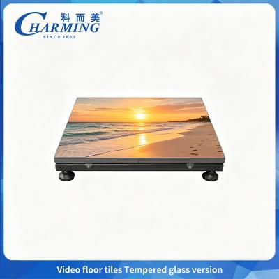 China SMD1415 Dance Floor LED Display P2.6 with Tempered Glass Version 360° Protection for sale