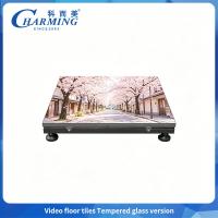 China Charming Upgrade P2.6 Dance Floor LED Tempered Glass Cover with Factory Price for sale