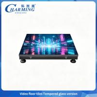China 7680Hz Tempered Glass Cover and Potting Process Dance Floor Wear-resistant for Wedding for sale