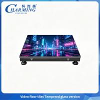 China Post-maintenance P3.91 Tempered glass version dance ﬂoor wear-resistant for events for sale