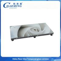 China 1500CD/㎡ Brightness Dance Floor LED Display P3.91 with Tempered Glass Version Post-maintenance for sale