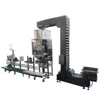 China Double Vibrator Semi Automatic 25kg Granular Filling Machine | 2-5 Bags/Min | 2.3KW Power for sale
