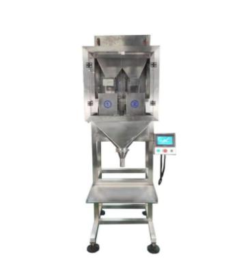 China Semi Automatic Granule Filling Machine 10-2000g Capacity 10-16 Bags/Min Stainless Steel Construction for sale