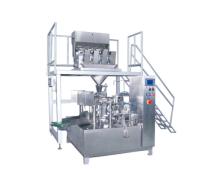 China Full Automatic Granule Packing Machine 20-30 BPM 50-2000g Capacity for Stand-up Bags and Flat Pouches for sale