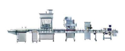 China Automatic Liquid Filling and Capping Machine 15-60 BPM with 10-2000g Capacity and 380V 3-Phase Power for sale