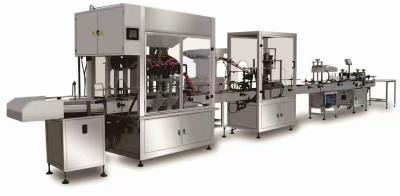 China Fully Automatic Bottle Filling Machine 10-2000g Capacity 15-60 Bottles/Min for Sauces and Liquids for sale
