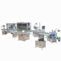 China Automatic Liquid Filling Capping Labeling Machine | 15-60 Bottles/min | 10-2000g Capacity | Stainless Steel Construction for sale