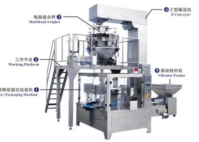 China 20-30 Bags/Min Granule Pouch Packing Machine with 50-2000g Capacity and 380V Power for sale
