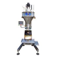 China 10L Rotary Semi Automatic Powder Packing Machine 8-25 Bags/Min 380V 1KW Stainless Steel for sale