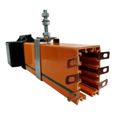 China Aluminium Conductor Rail Collector 4p 80a Poles Enclosed Crane Insulation for sale