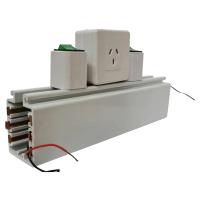 China Overhead Electrical Bus Bars 20a To 40a Lighting Bus Duct Trunking System for sale