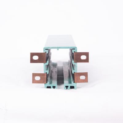 China Multipole Enclosed Conductor Rail Copper Conductor Rail Bus Bar for sale