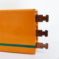 China Power Supply Mobile conductor bar system for crane Trolley Tubular Busbar for sale