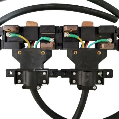 China Carbon Brush Current Collectors Device 200amp HFP56 Busbar System for sale