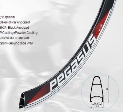 China ADVANCED Road Bicycle Rim 42MM HIGH AERO 700CX18C/23C for sale