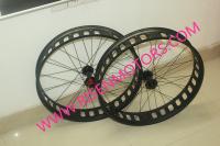 China Hot selling 26x4.0 inch Fat Bike Aluminum Alloy Wheel Rim 28/32/36/48 holes different colors for sale