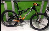 China 26er XC full suspension frame TSX410 bicycle of Aluminum Mountain Bike/Mtb Bicycle for sale