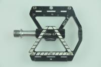 China CNC Big Platform Pedal of Bicycle 3 sealed bearings with replaeable grip pins Shimano Saint for sale