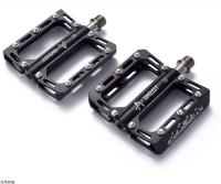 China AEST lightweight 3 Bearings Pedal of CNC Aluminum Alloy Big Platform for Mountain Bike Road bike and Folding bike for sale