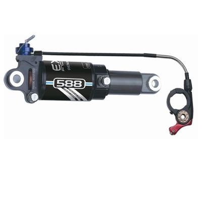 China Bicycle Air Spring Shock with Remote Lockout Rebound Damping Hydraulic Adjustment for XC/city Bike and Ebike for sale