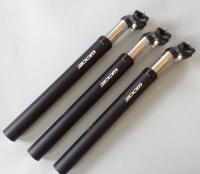 China Bicycle Hydraulic Suspension Seatpost Aluminum Alloy seat post Different Diameter Customized Logo Soft Travel for sale