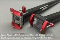 China Zero Offset Carbon Fiber Seatpost of Folding Bike 33.9/580 or 34.9/580mm High Strength 3K Seat Post for sale