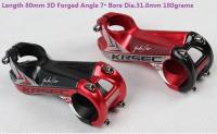 China Ultralight Aluminum Handlebar Stem Seatpost 3 Set 680mm long 31.8mm MTB mountain Bike Seat Post Flat Bar Swallow Handle for sale