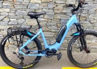 China Shimano EP8 Mid-Drive Electric Bike Frame for E8000 Step-Thru City E-bike Belt/Chain Drive for sale