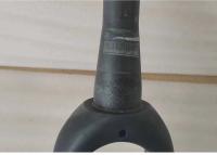 China 700x50c Carbon Gravel Bike Fork, Lightweight Rigid Fork 100x12 Flat Mount Disc for sale