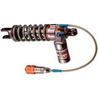 China Heavy Motorcycle Rear Spring Shock Absorber BTA57RVP with Remote Adjustment Rebound/High/Low Speed Compression Damper for sale
