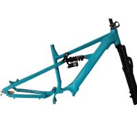 China 29er Boost Bafang 250w Full Suspension Ebike Frameset Electric Bicycle Conversion Kit for sale