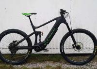 China 160mm Travel Electric Bike Frame OEM Full Suspension Carbon Bicycle Frame for sale