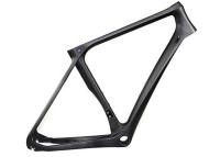 China Lightweight 700c Full Carbon Fiber Road Bicycle Frame of Road Bike Frameset  9qr/Thru-axle 1000g/52 size Disc Brake for sale