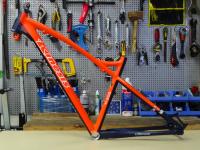 China 27.5 Alloy MTB Frame 650B Mountain Bicycle Frame 1640g XC Hardtail Bike Frame AL6061 SPF Technology three colors for sale