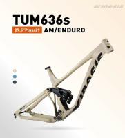 China Kinesis 27.5er Plus 29er Aluminum Enduro Full Suspension Bike Mountain Bike Frame Mtb TUM636S 148*12MM Boost for sale