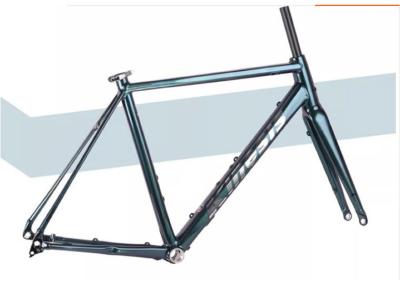 China Kinesis 700c Aluminum 6061 Road Bike Frame Disc Brake Frameset+Fork for sale