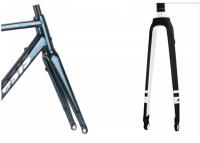 China Kinesis 700c Aluminum 6061 Road Bike Frame Disc Brake Frameset+Fork for sale