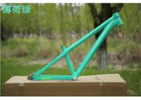 China Chinese Cheap Aluminum Dirt Jumper 4X BMX Bike Frame Horizontal Dropout Mountain Bicycle Hardtail Frame for sale