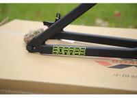 China Nice painting 26er Aluminum Dirt Jumper Bike Frame Horizontal Fish Type Dropout for sale