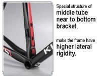 China Scandium Aluminum Bike Frame Aero Road Racing Frame Lightweight All Sizes OEM for sale