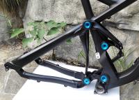 China 27.5er Enduro Full Suspension Frame Aluminum Mountain Bike Frame 164mm S/M/L OEM MTB for sale