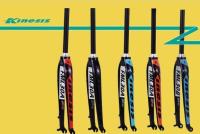 China Lightweight MTB Rigid Fork FML30A 26/27.5/29ER Aluminum Alloy Dropout 9qr Tapered Bicycle Fork for sale