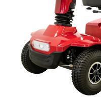 China Newly 450W Four Wheel Outdoor Electric Scooter Shopping Scooter with Mdr Approval Red for sale
