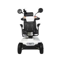 China 450W Motor Standard Size Off-Road 4 Wheel Electric Mobility Scooter For Adults Without Battery White for sale