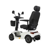China 450W Motor Standard Size Off-Road 4 Wheel Electric Mobility Scooter For Adults Without Battery White for sale