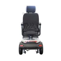 China 950W Dual Seats Electric Mobility Scooter With ELectric Magnetic Brake For Outdoor Travelling White for sale
